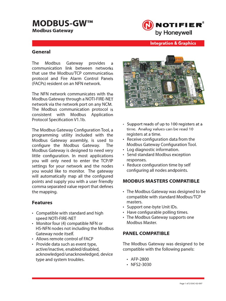 Modbus Gw Pdf Gateway Telecommunications Computer Network
