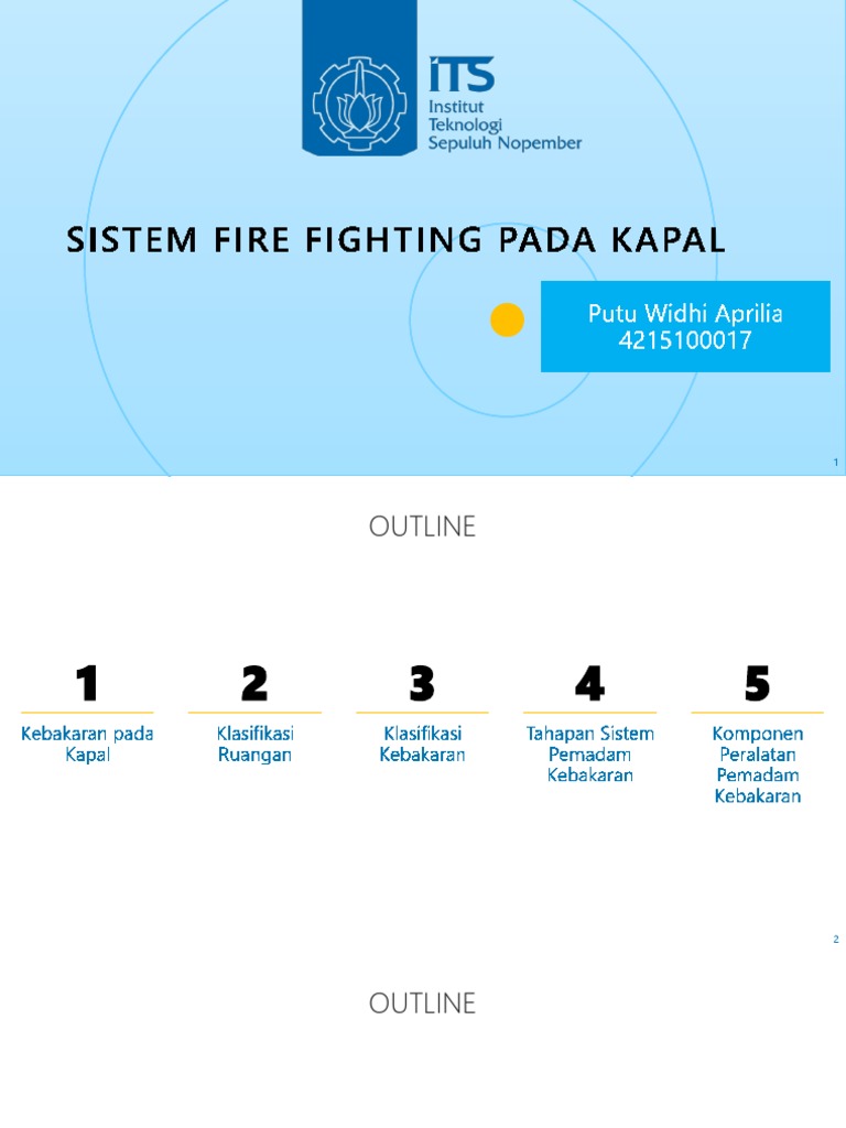 Sistem Fire Fighting Pada Kapal | PDF