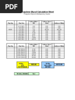 Pipe Span Chart | PDF | Pipe (Fluid Conveyance) | Chemical Engineering