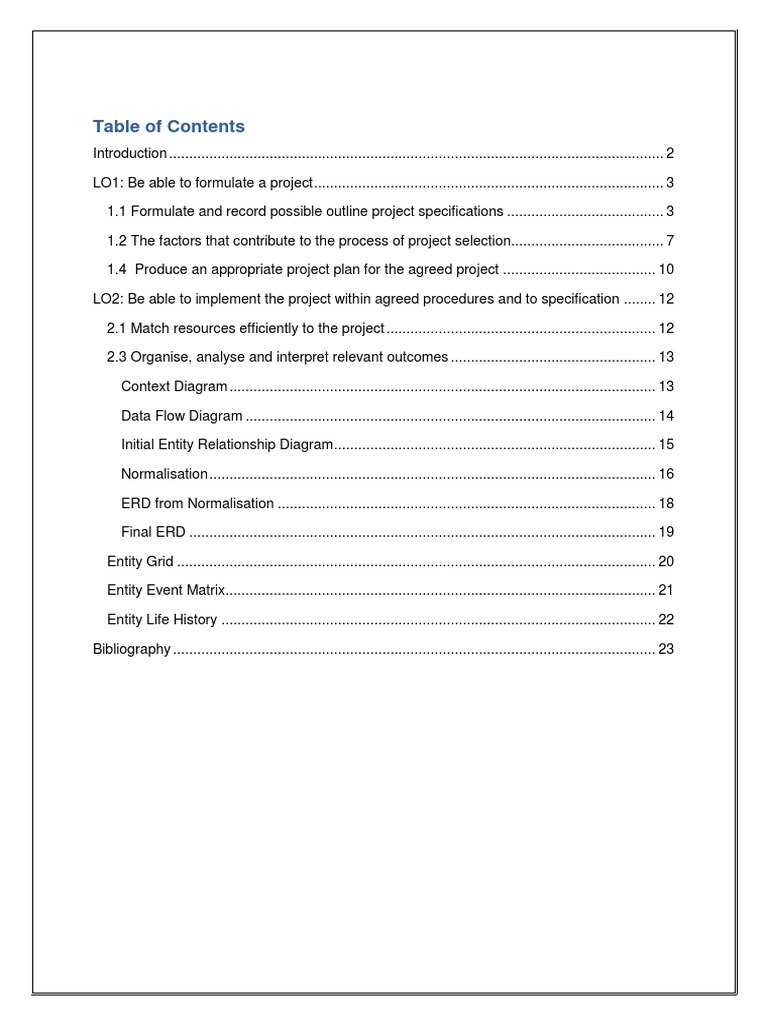 Project Development LO1 & LO2 | PDF | Project Management | Invoice
