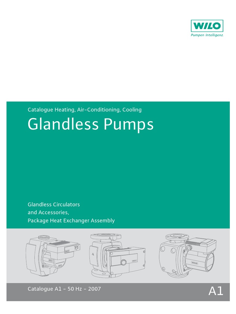 Wilo PDF | PDF | Pump | Building Automation