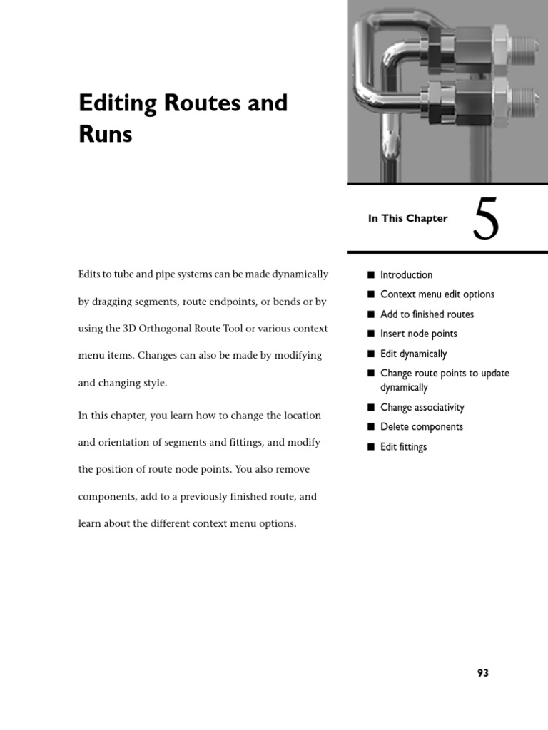 Edit Tube & Pipe Routes in Autodesk | PDF | Menu (Computing) | Pipe ...
