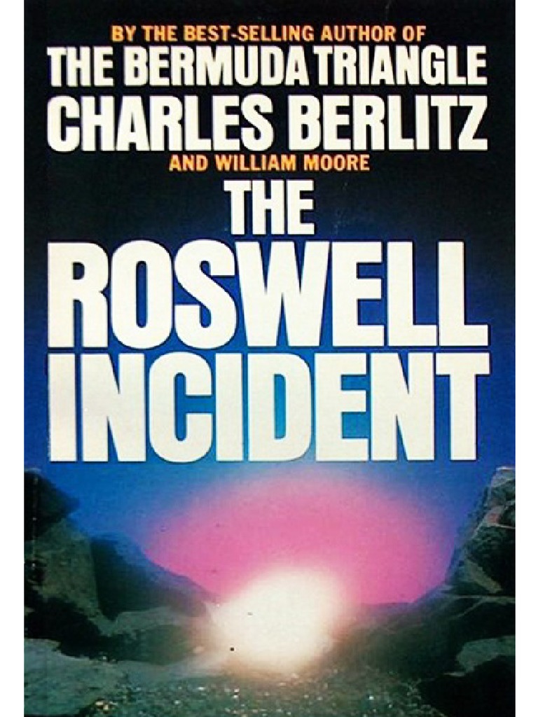 Charles Berlitz - The Roswell Incident | PDF | Unidentified Flying ...