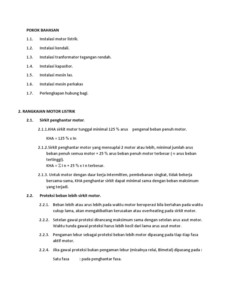 Instalasi Industri | PDF