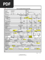TEMA Spec Sheet | PDF | Heat Exchanger | Pressure