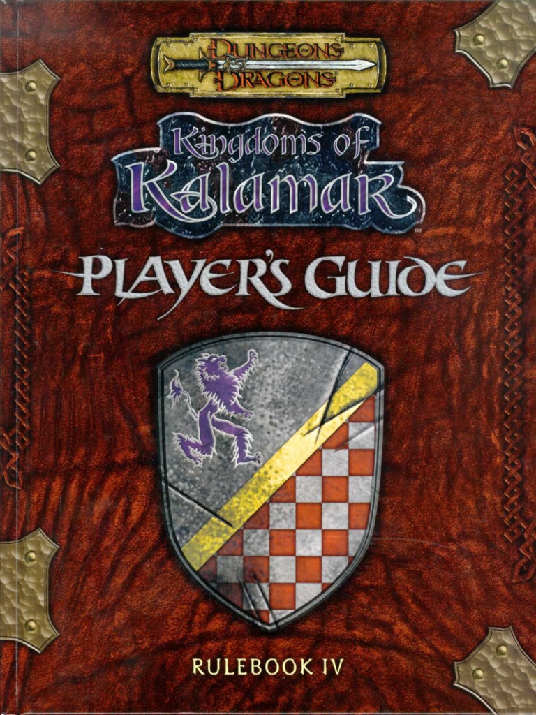 Kingdoms of Kalamar Player's Guide PDF | PDF