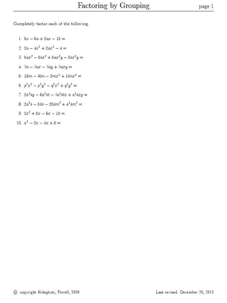Last Revised: December 20, 2013 | PDF