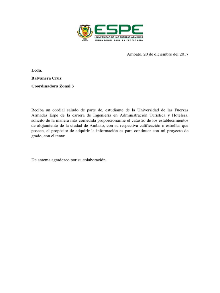 Solicitud de Documentacion | PDF