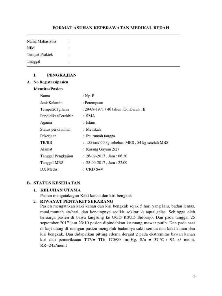 Askep CKD | PDF