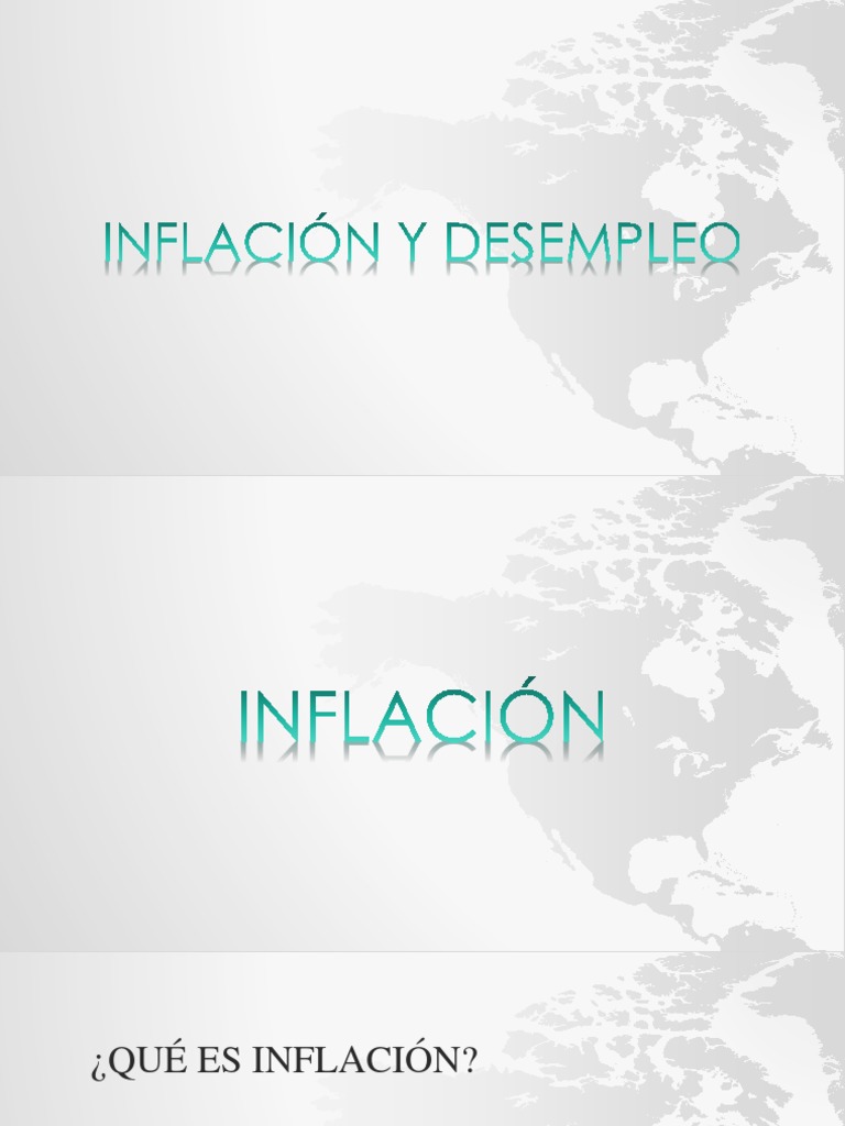 Inflacion y Desempleo | Descargar gratis PDF | Inflación | Desempleo