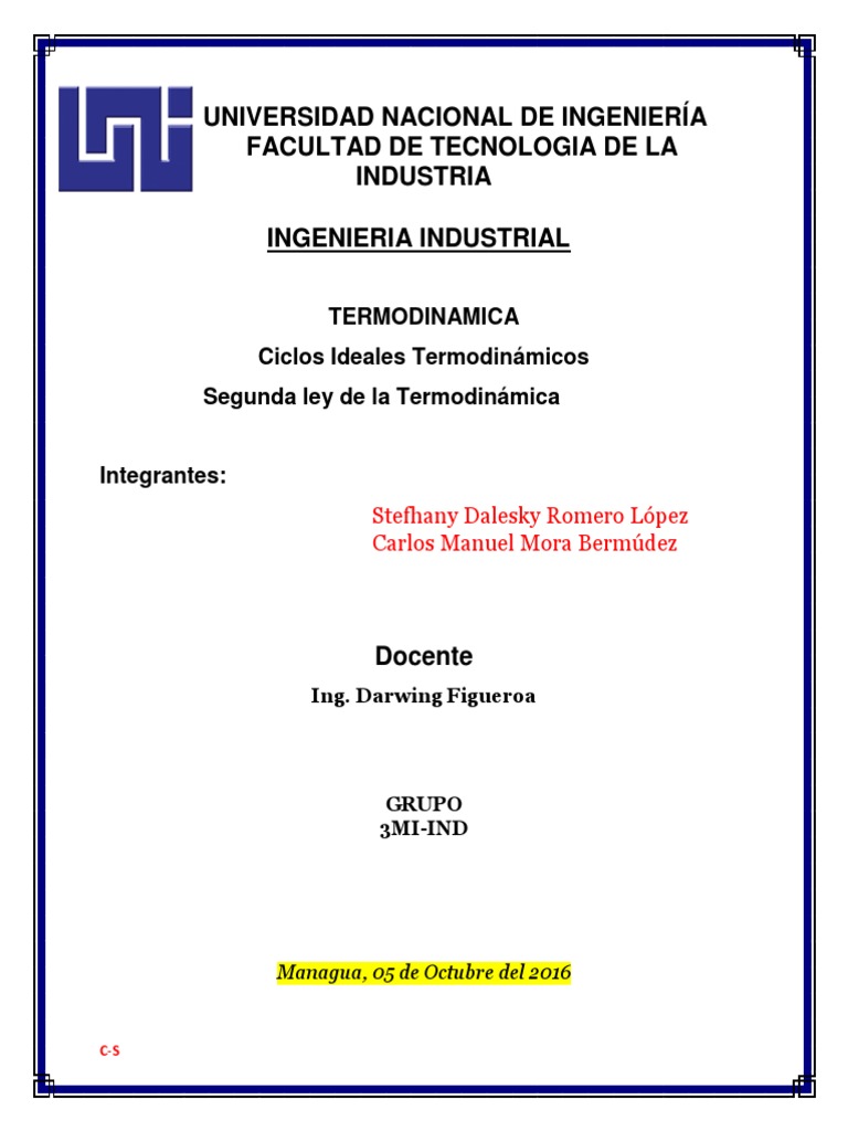 Ciclos Termodinámicos | PDF | Refrigeración | Cantidades fisicas