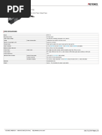 Keyence GT2-71MCP Amplifier Manual | PDF | Power Supply | Amplifier
