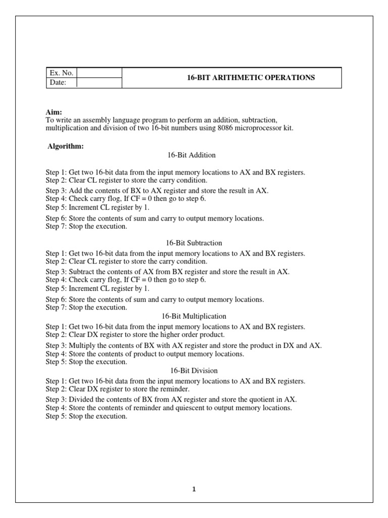 FULL12 | PDF | Assembly Language | Input/Output