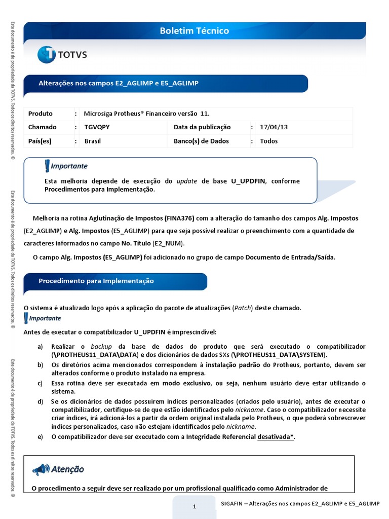 X Fin BT Alt Dos Campos E2 Aglimp E5 Aglimp Tgvqpy | PDF | Bancos de ...