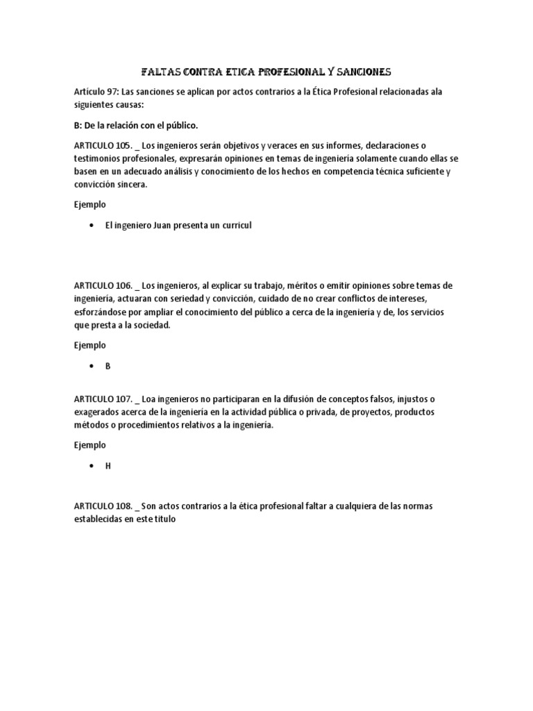 FALTAS CONTRA ETICA PROFESIONAL Y SANCIONES.docx