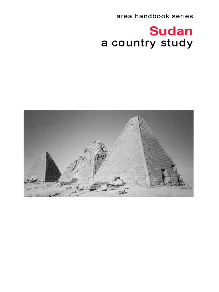 SUDAN A Country Study | PDF | Sudan | South Sudan
