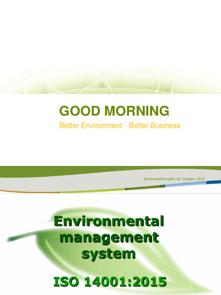 Environmental Management System Audit | PDF | Audit | Waste
