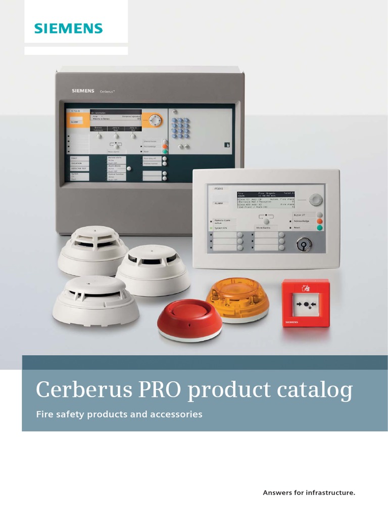 016 - Siemens - Cerberus PRO Product Catalog PDF | PDF | Network Switch | Ethernet