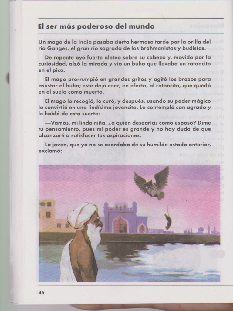 El Ser mas poderoso del mundo - Cuento Hindú.pdf | PDF