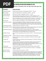 Halifax 2025 Waste Collection Schedule | PDF | Waste | Waste Management