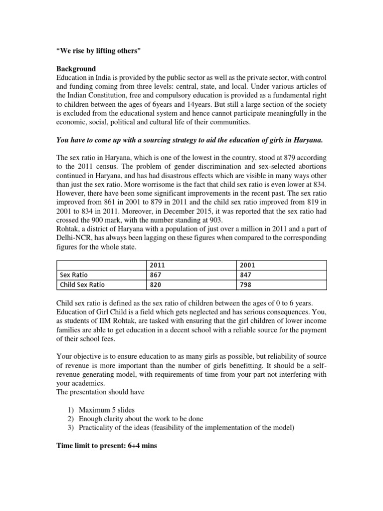 Problem Solving Cases | PDF | Further Education Problem Solving Cases | PDF | Further Education