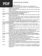 Susunan Upacara API Unggun | PDF