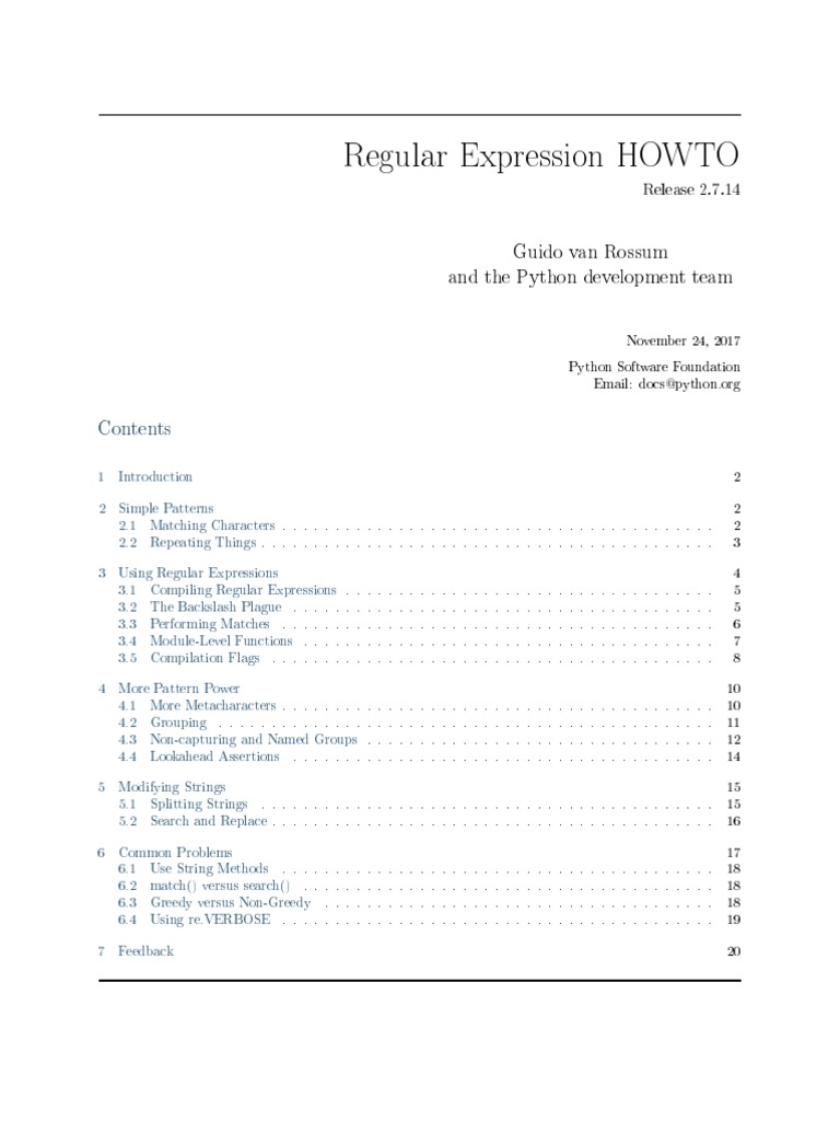Howto Regex | PDF | Regular Expression | String (Computer Science) Howto Regex | PDF | Regular Expression | String (Computer Science)