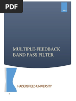 The Multiple Feedback | PDF | Electronic Filter | Low Pass Filter