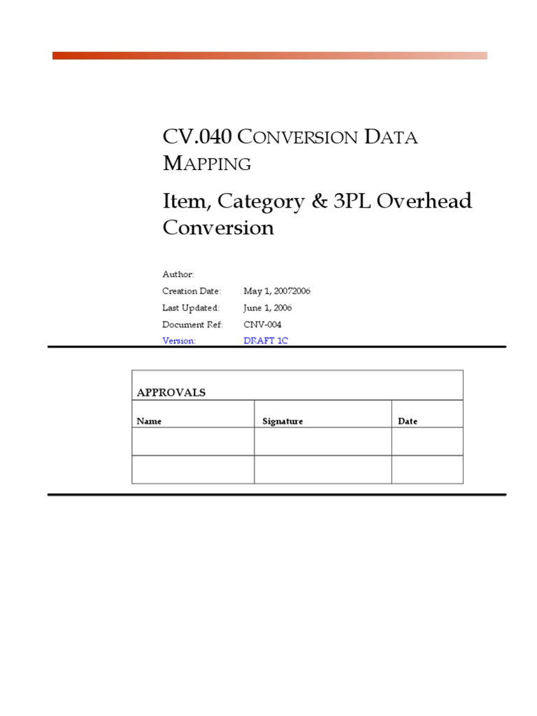 Item Conversion | PDF | Table (Database) | Page Layout
