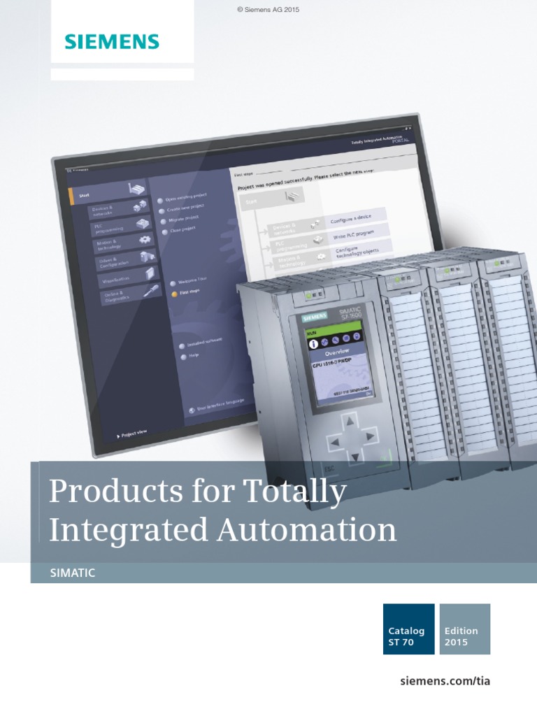 Simatic st70 Complete English 2015 PDF | PDF | Automation | Personal ...