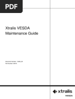 VESDA SDM Maintenance Schedule Summary | PDF | Tools | Equipment