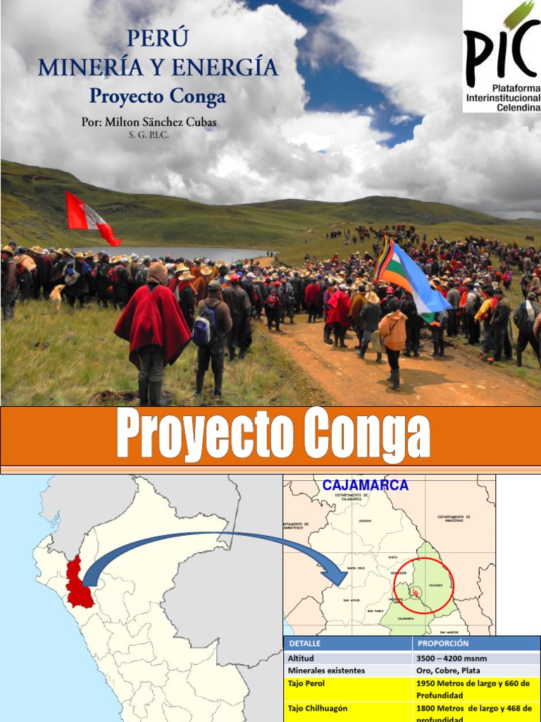 Perú Proyecto Conga Minería y Energía | PDF | Minería | Ecosistema