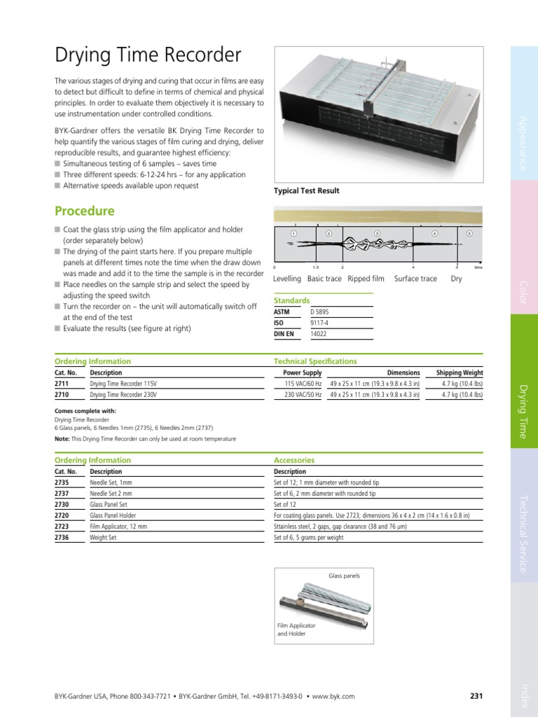 Drying Time Recorder | PDF | Kilogram | Glasses