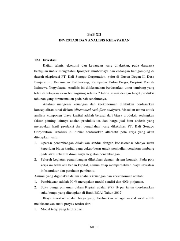 Laporan Evapro | PDF