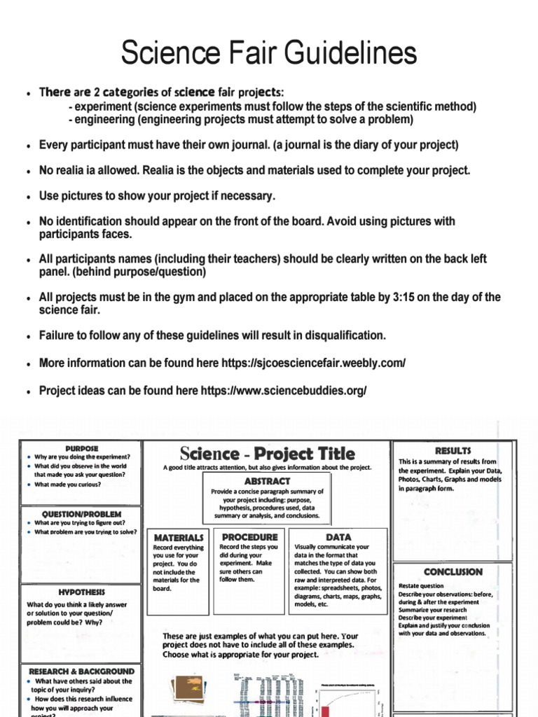 science fair flyer | Prototype | Scientific Method | Free 30-day Trial ...