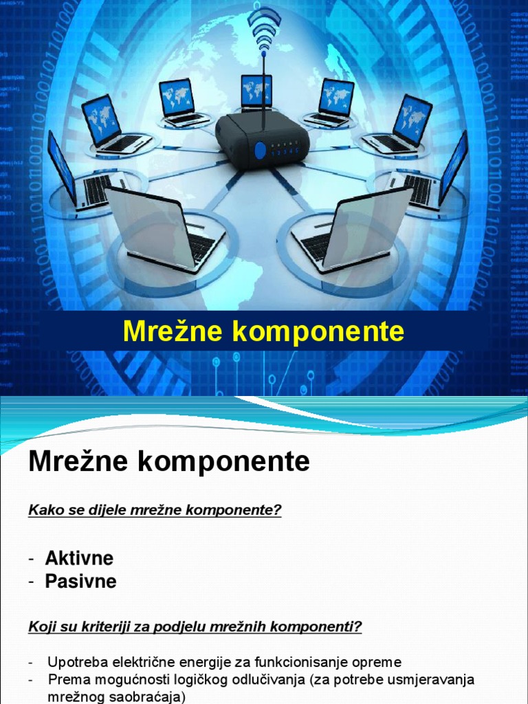 Pasivne Mrezne Komponente | PDF