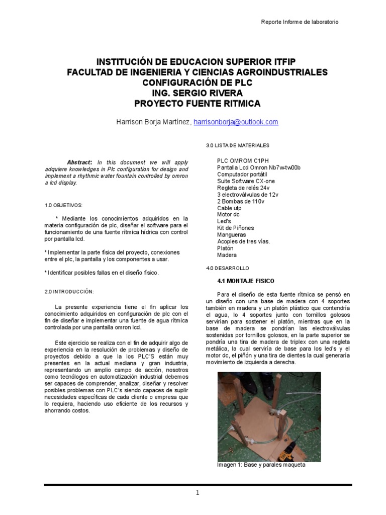 Proyecto PLC Fuente Con 9 Secuencias Por PLC | Descargar gratis PDF | Controlador lógico ...