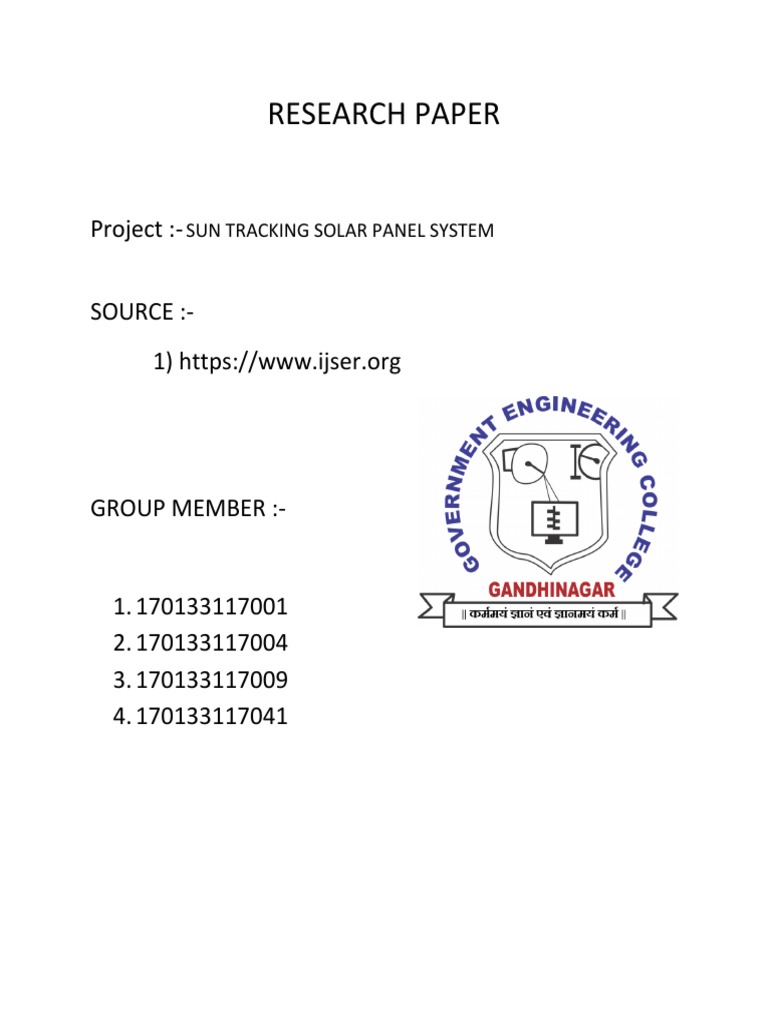 Research Paper | PDF