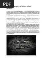 Leyenda El Autobús Fantasma | PDF