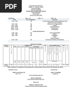 Revised Consolidated Class Program | PDF | Philippines