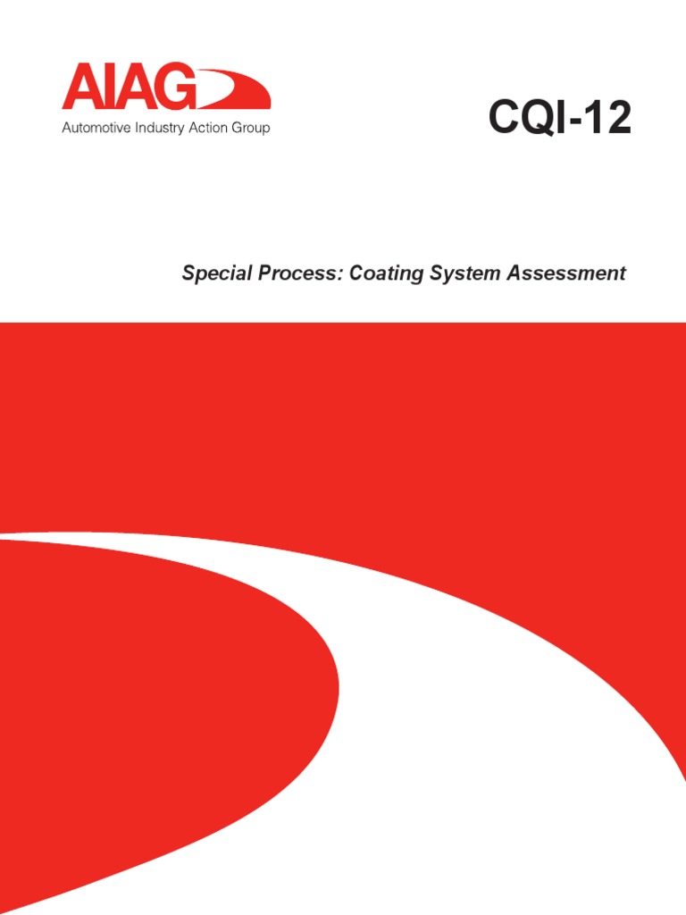 Cqi 12 PDF | Quality Management System | Economic Sectors