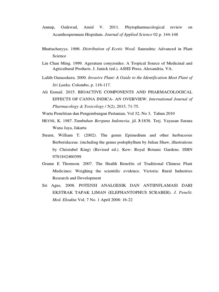 Dapus Se | PDF | Plants | Botany