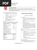 AICE English Literature Syllabus 9695 | PDF | Educational Assessment ...