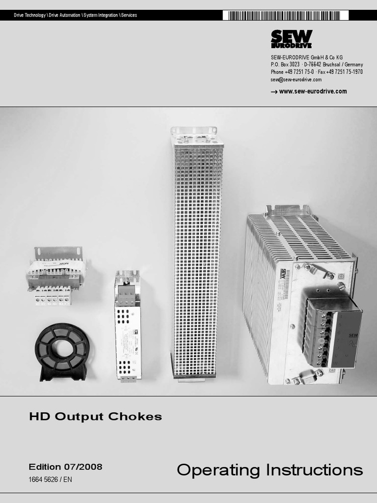 Choke Hd001 | PDF | Power Inverter | Electronics