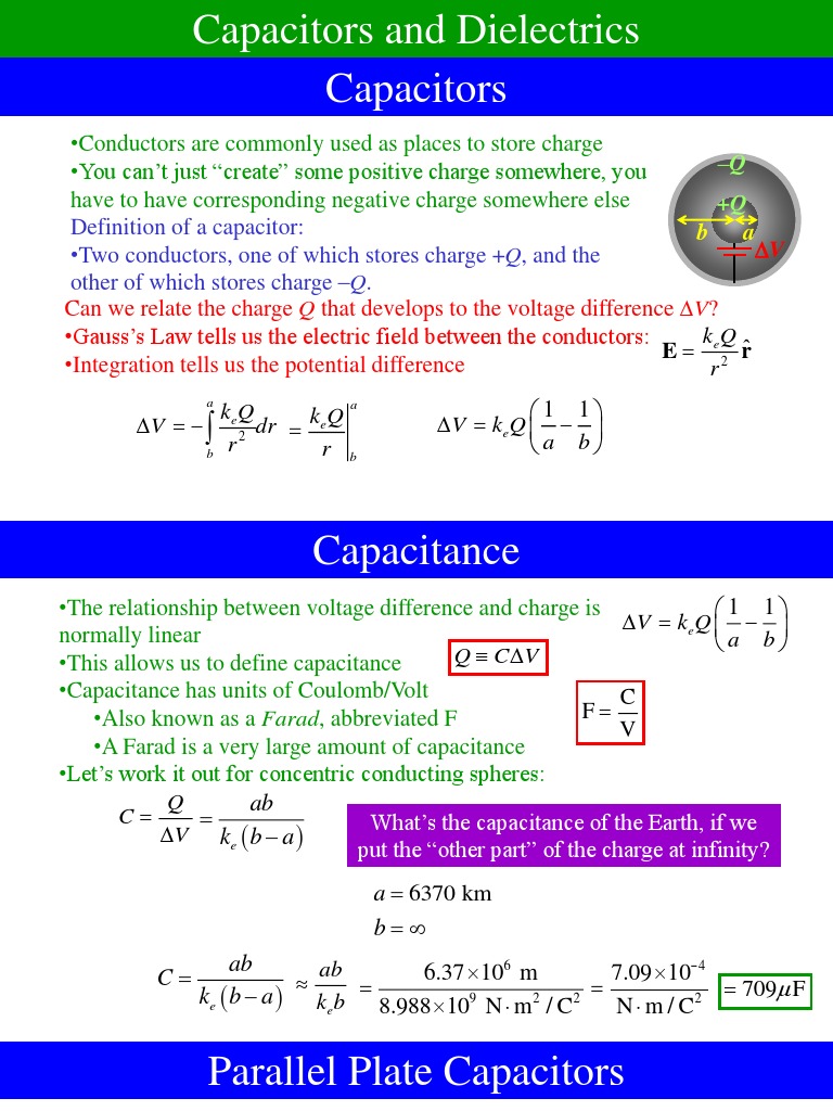 Capacitors | Dielectric | Capacitor