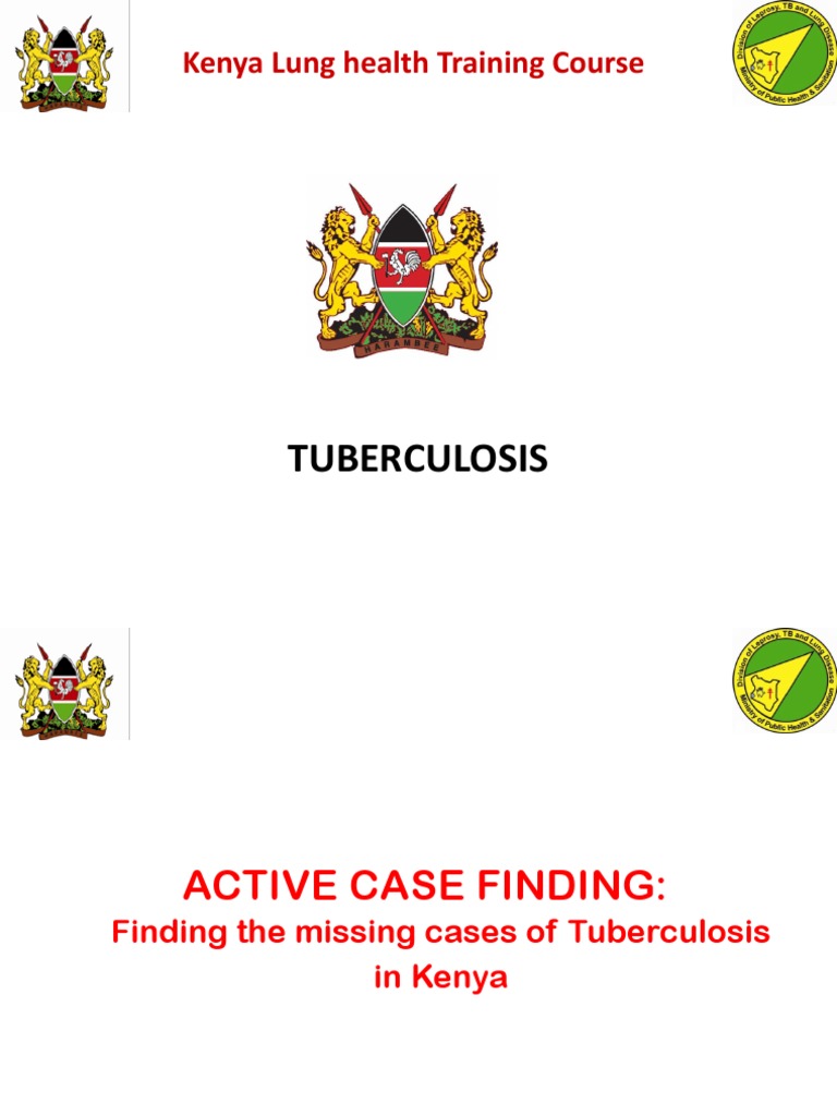 Active Case Finding | PDF | Screening (Medicine) | Tuberculosis