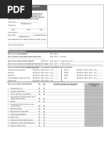 Bowel Cancer Screening Participant Form | PDF | Screening (Medicine)