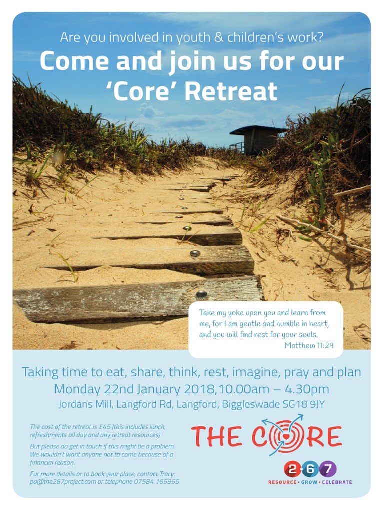 CORE Retreat Flyer | PDF