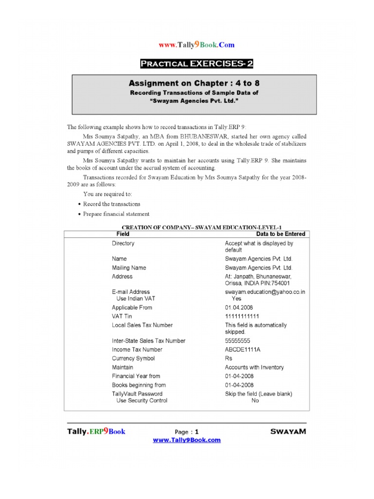 Tally Boy | PDF