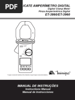Manual Multimetro 180L Traduzido | PDF | Rede elétrica | Diodo